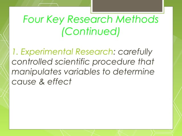 Research methods | PPT