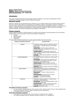 Research methods | PDF