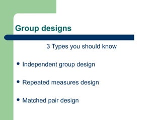 Research methods revision for AS AQA A Psychology 2014+ | PPT