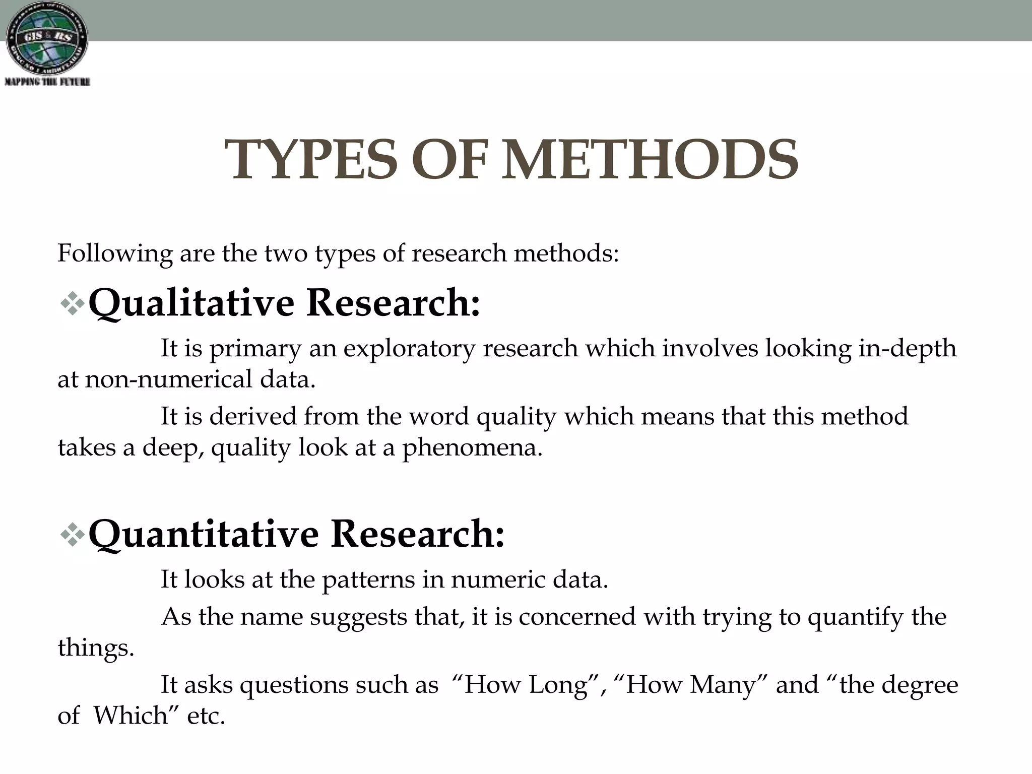 Research Methods | PPTX