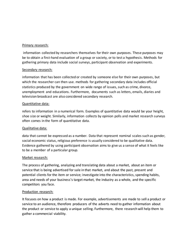 Research methods | PDF