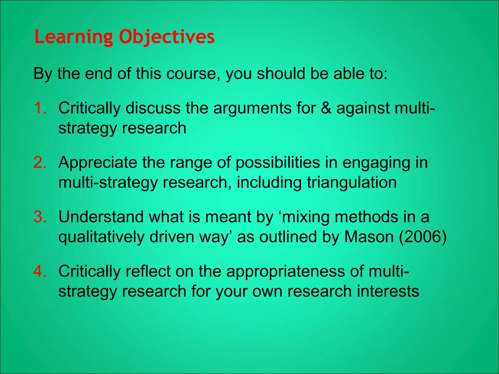 Qualitative Research methods | PPT