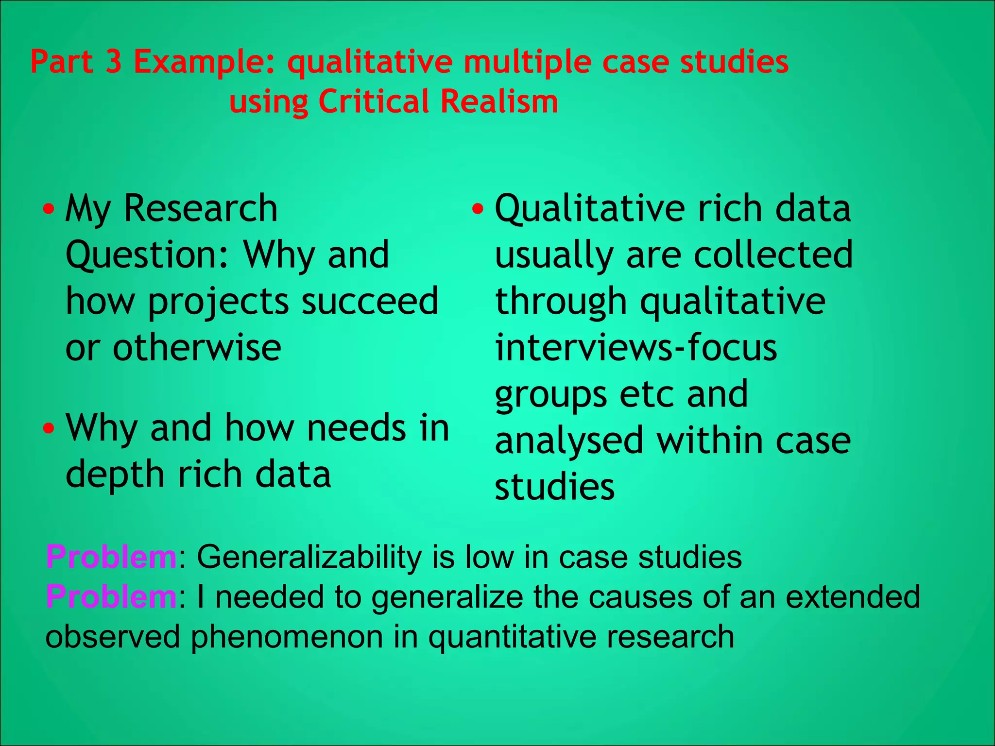 Qualitative Research methods | PPT