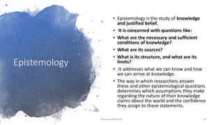 Fundamental of Research | PPTX