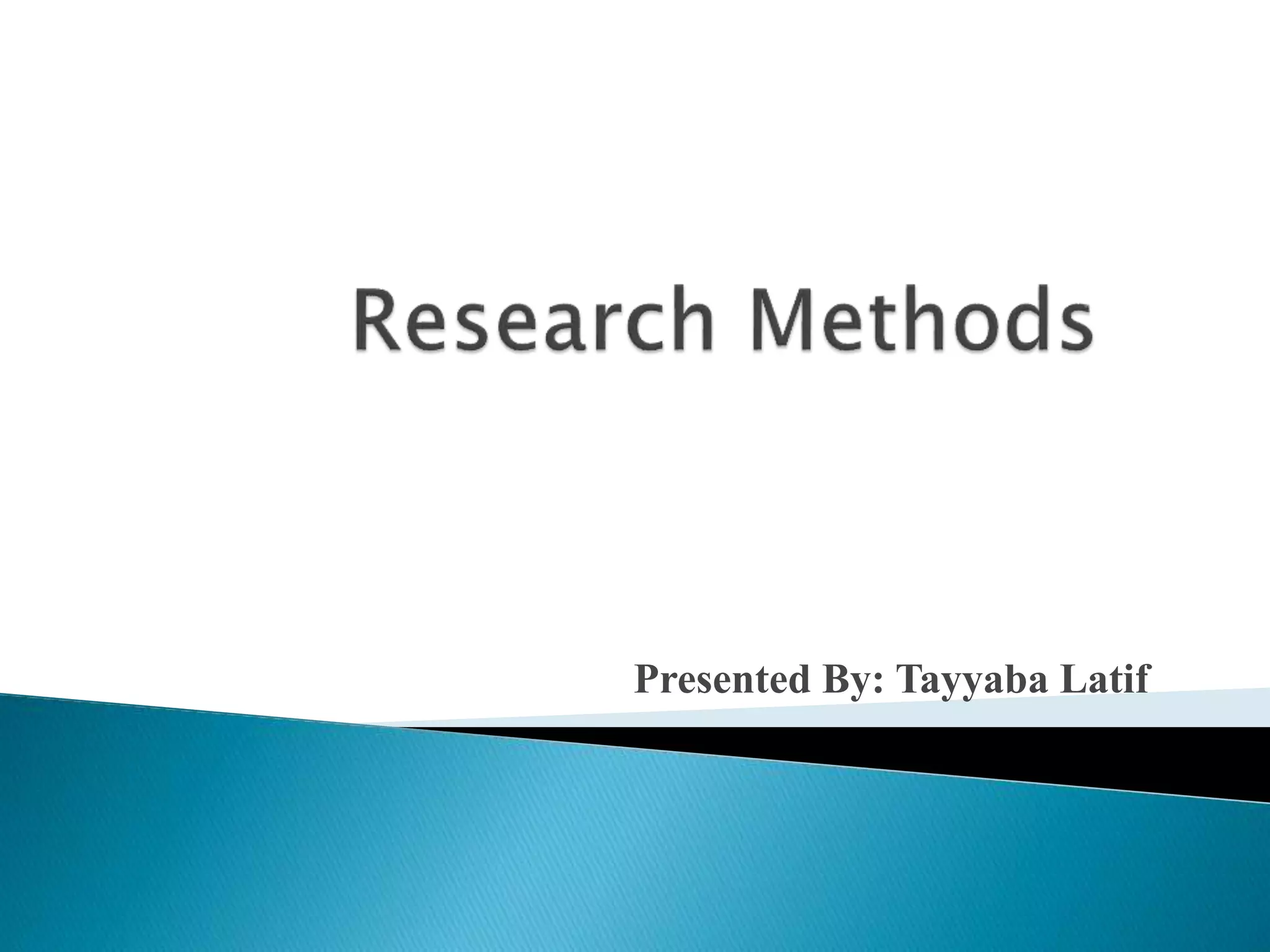 Research methods | PPT