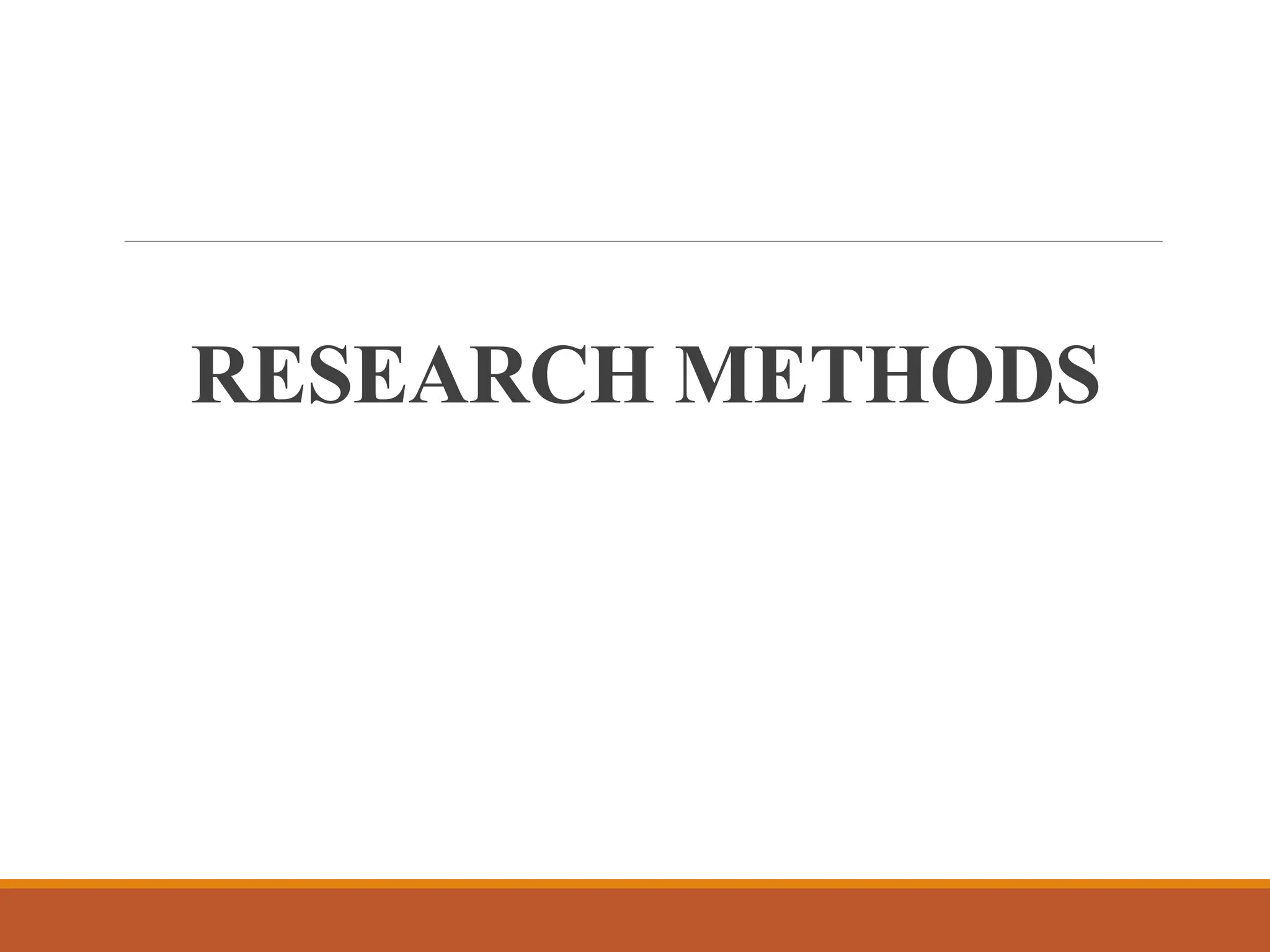 Research Methods.ppt Criterion for Good measurement. Goodness of ...