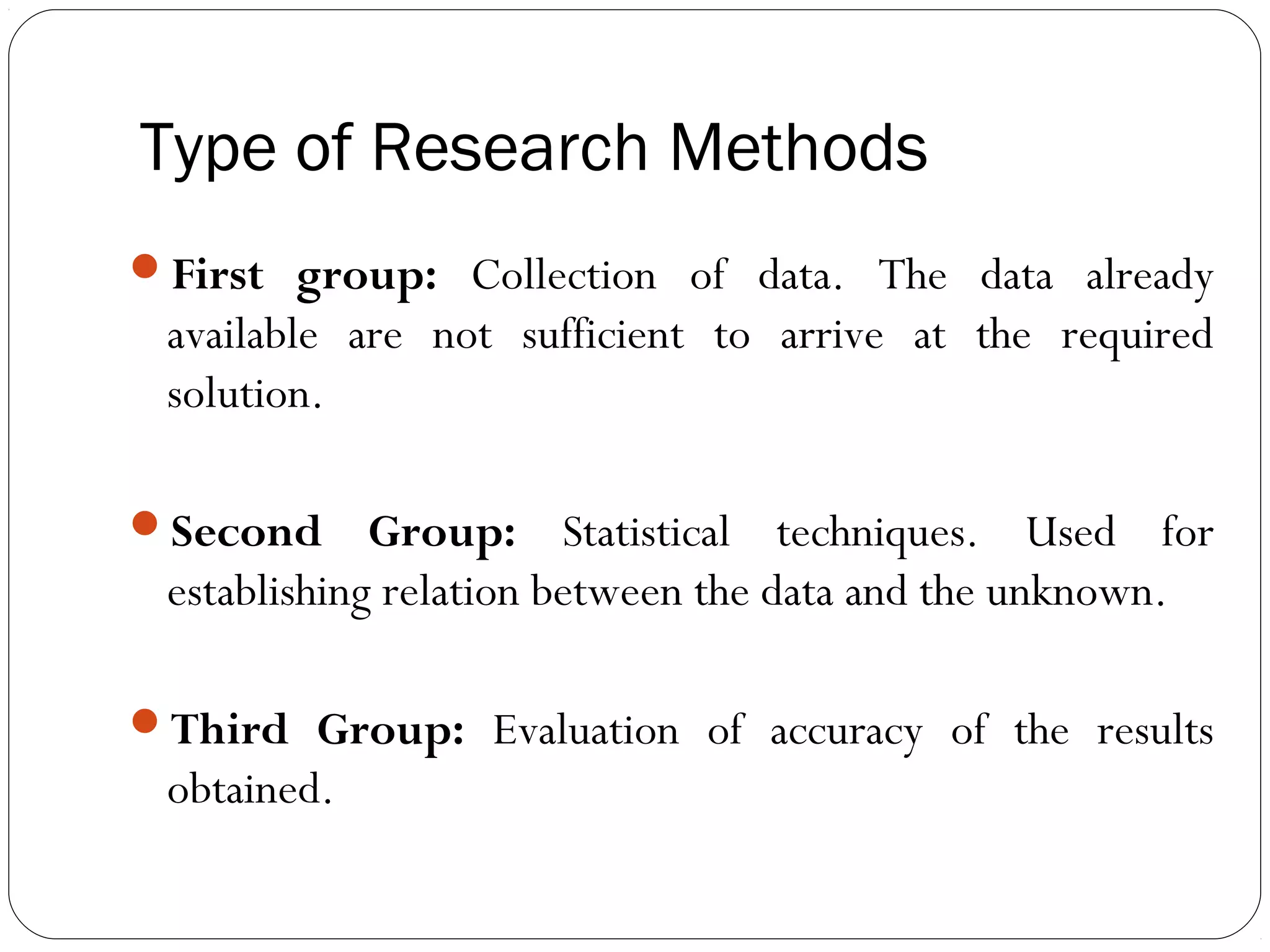 Research methods library, field and laboratory methods | PPT | Science
