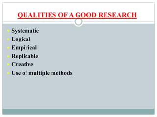 Research Methods | PPT