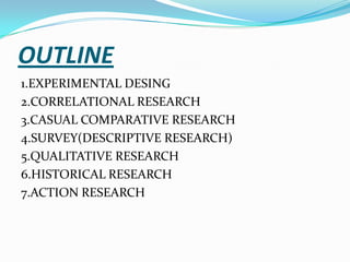 Research methods (1) | PPTX