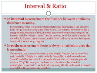Research methods 2 operationalization & measurement | PPT
