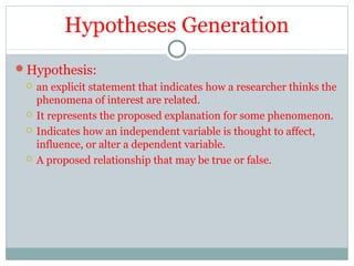 Research methods 2 operationalization & measurement | PPT