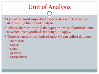 Research methods 2 operationalization & measurement | PPT