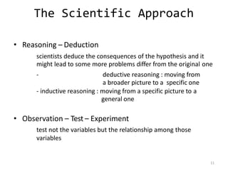 Kerlinger Lee Research methods chapter 01 by CParanamana | PPTX