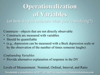 Research Methods: Design and Analysis | PPT