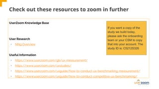 UserZoom Education Series - Research Deep Dive - Advanced - Task-Based ...