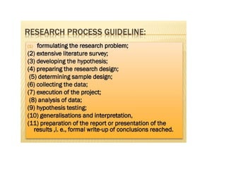 Introduction to Research Methods for Management | PPT