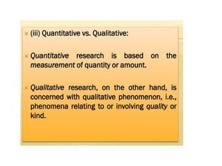 Introduction to Research Methods for Management | PPTX