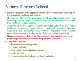 Research Methods in Business and Management,Lecture-1The Role of ...