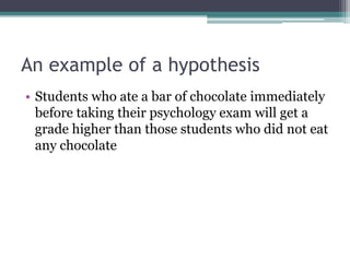 Research Methods in psychology | PPTX