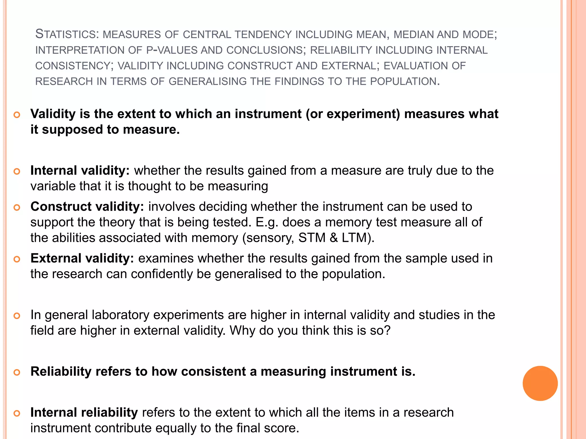 Research methods in psychology | PPTX