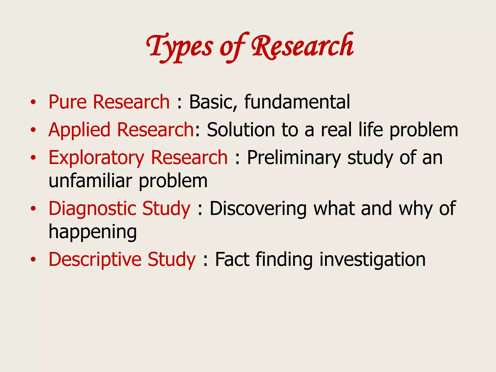 Research methods in social sciences : An Overview | PPTX