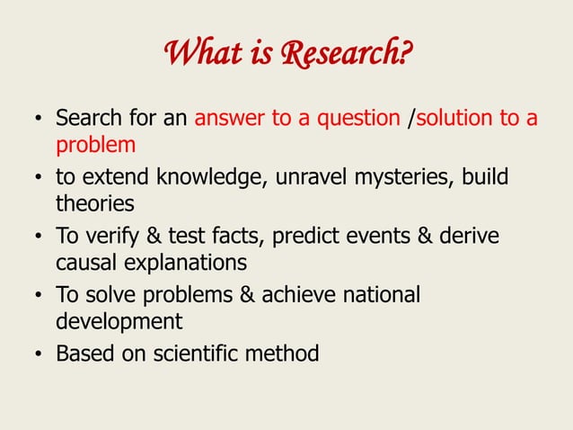 Research methods in social sciences : An Overview | PPTX