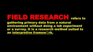 Research methods in sociology | PPTX