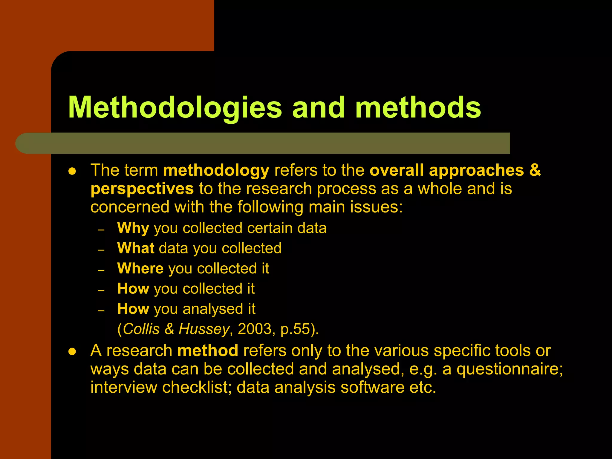 Research methods introduction | PPT
