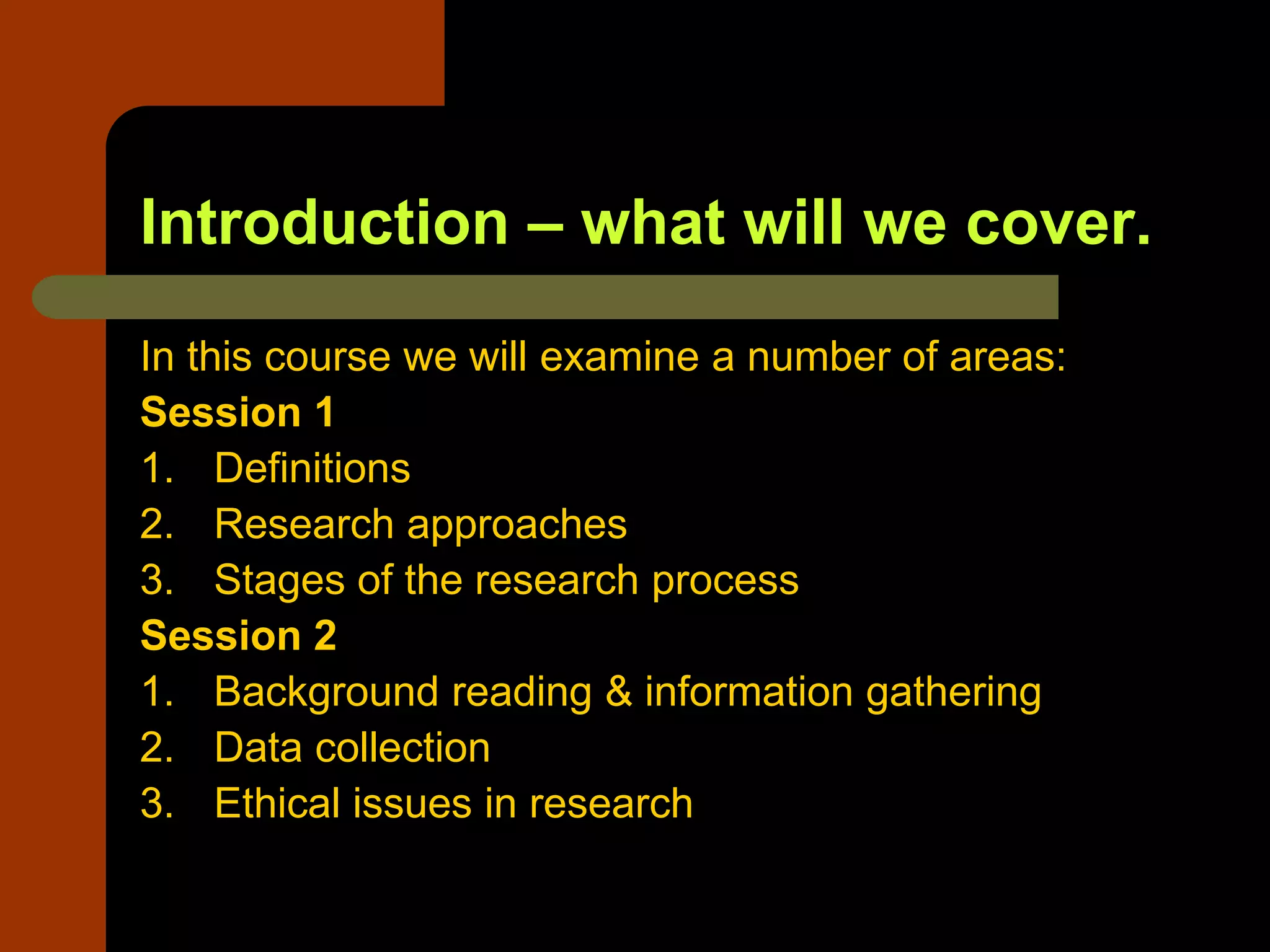 Research methods introduction | PPT