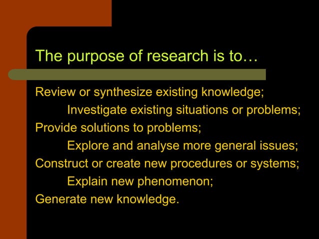 Research methods introduction | PPT