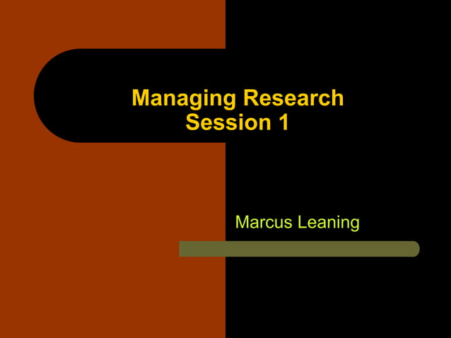 Research methods introduction | PPT Research methods introduction | PPT