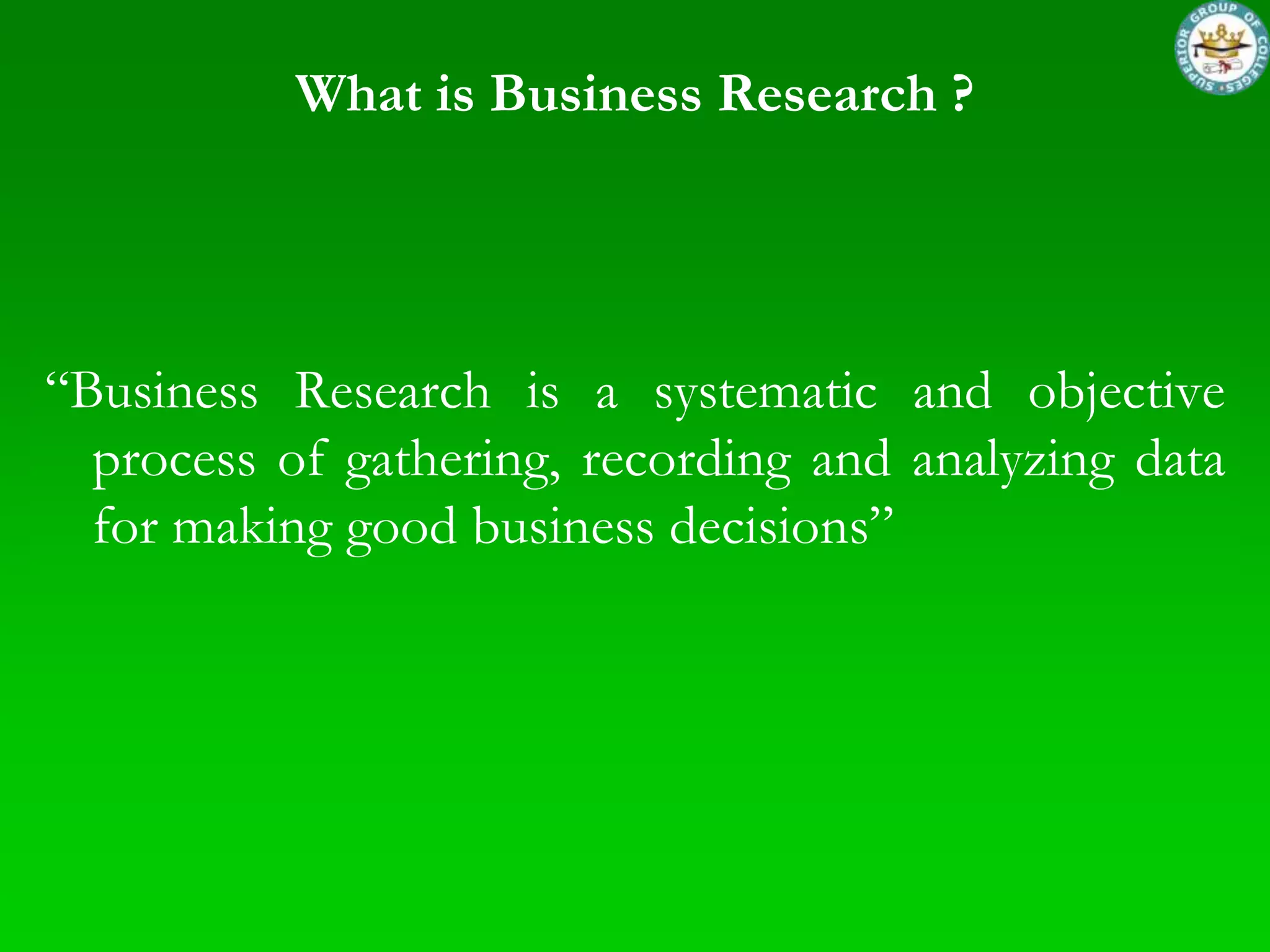Business Research Methods | PPTX