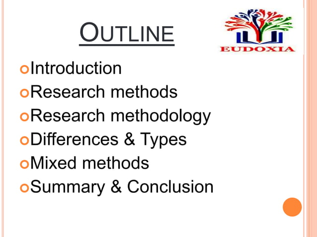 Research Methods & Methodology | PPTX | Science