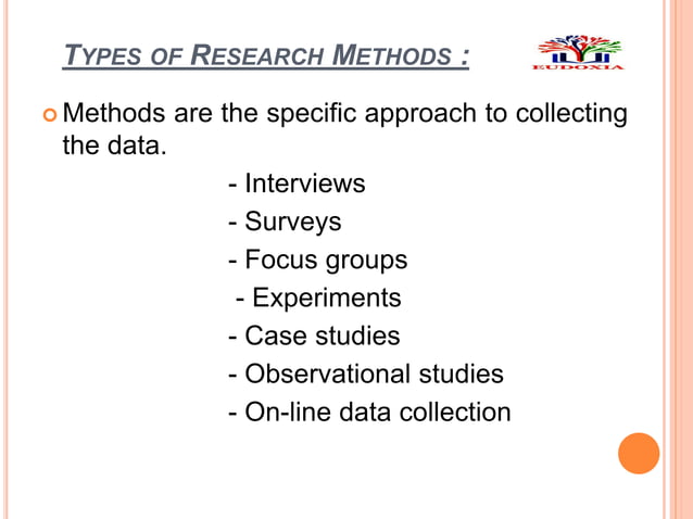 Research Methods & Methodology | PPTX | Science