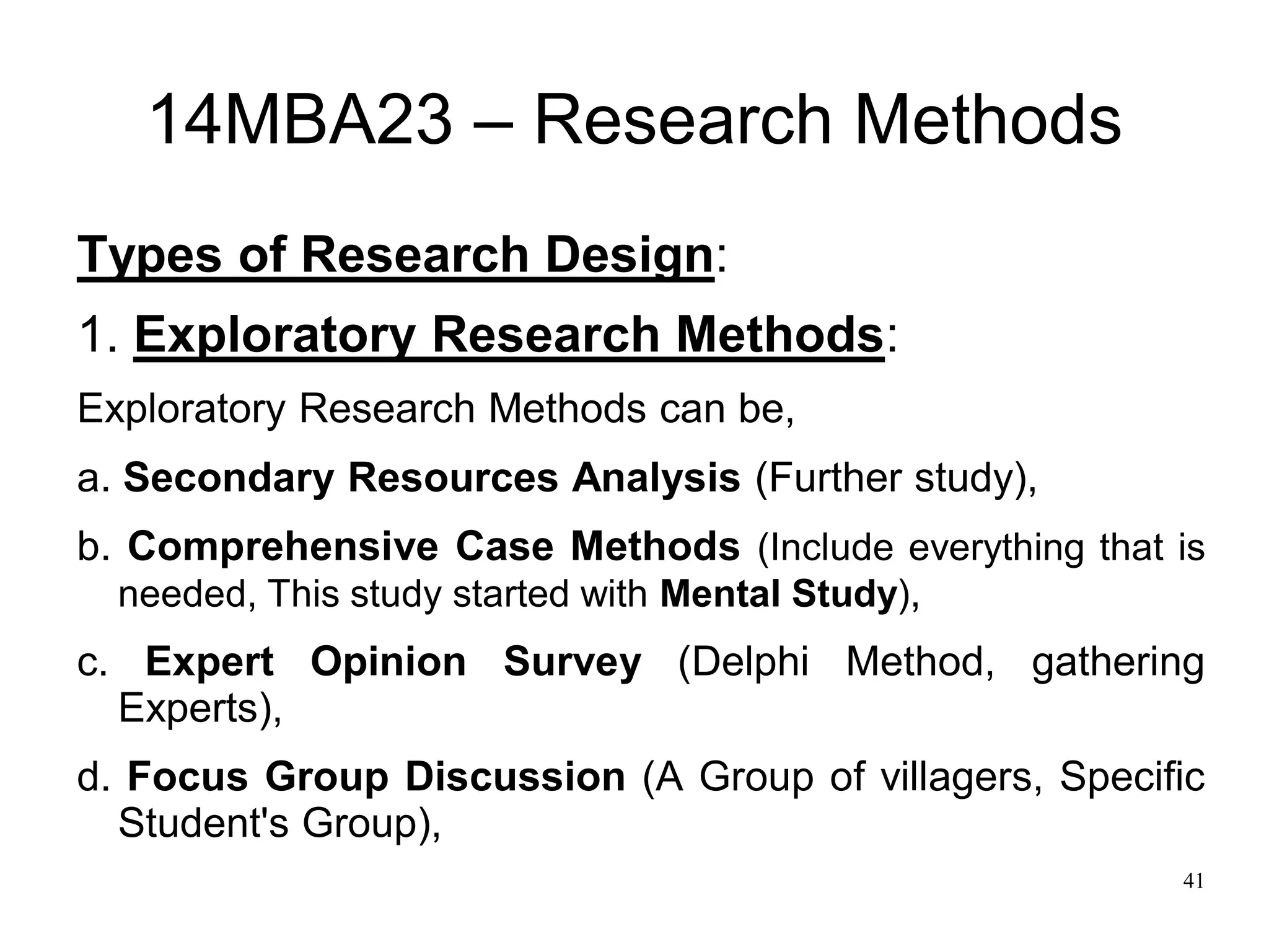 Research methods module 2 | PDF