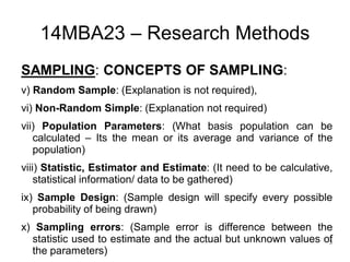 Research methods module 3 | PDF