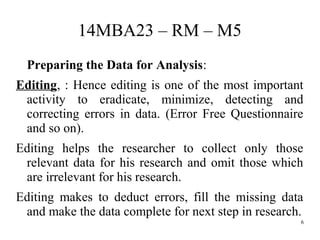 Research methods module 5 msf | PPT