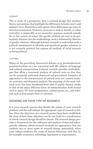 Research methods nicholas walliman | PDF