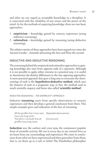 Research methods nicholas walliman | PDF