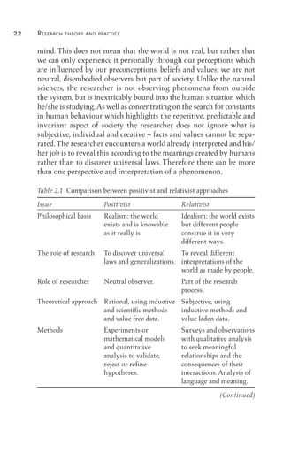 Research methods nicholas walliman | PDF