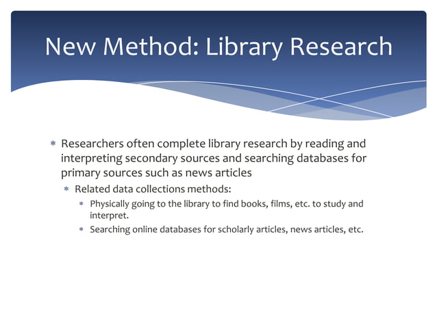 Research methods presentation | PPT