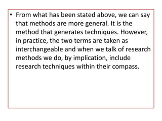 RESEARCH METHODS VERSUS METHODOLOGY 1.pptx