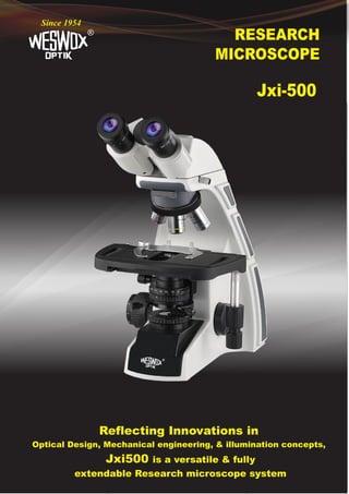 Research microscope 2 jxi 500 | PDF