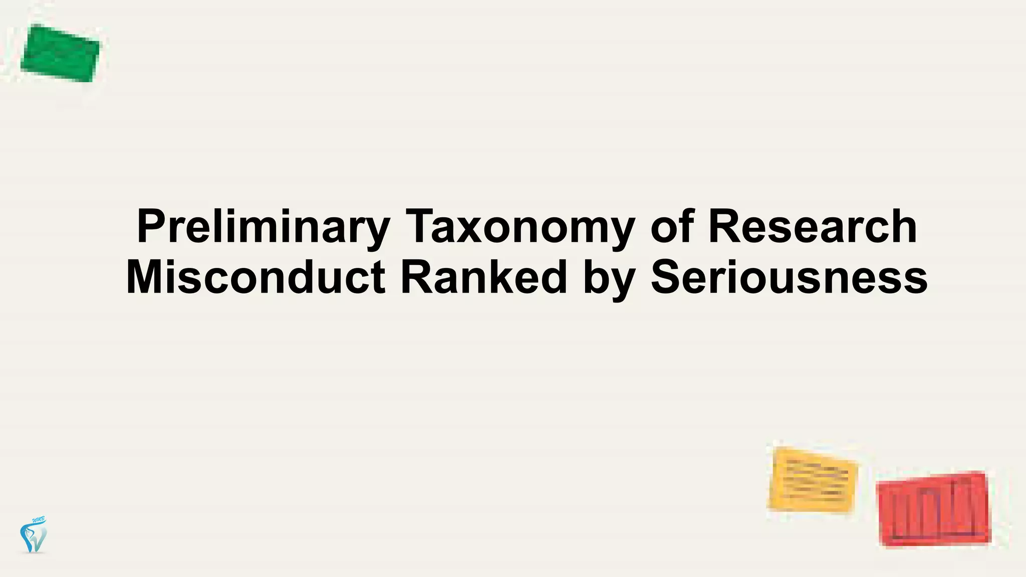 Research Misconduct | PDF