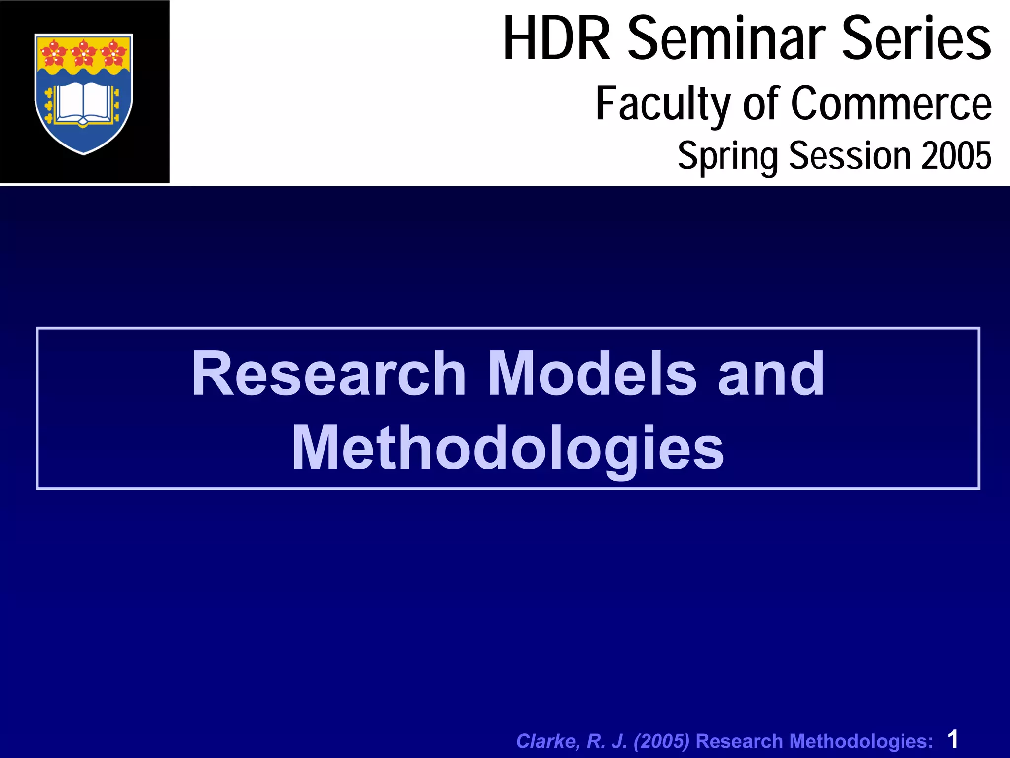 Research models | PDF