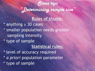 probability sampling | PPT
