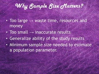 probability sampling | PPT