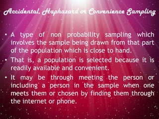 probability sampling | PPT