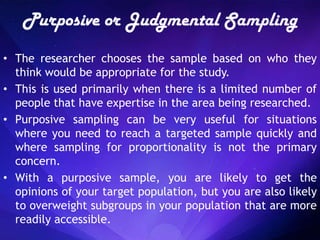 probability sampling | PPT