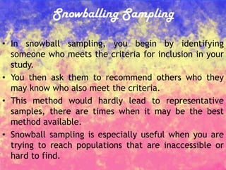 probability sampling | PPT